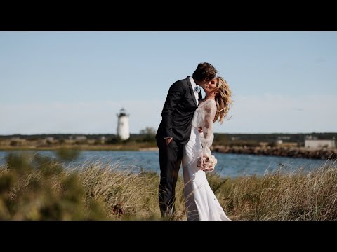They Were Married Overlooking Edgartown Harbor // Martha's Vineyard Wedding // Amy + Patrick