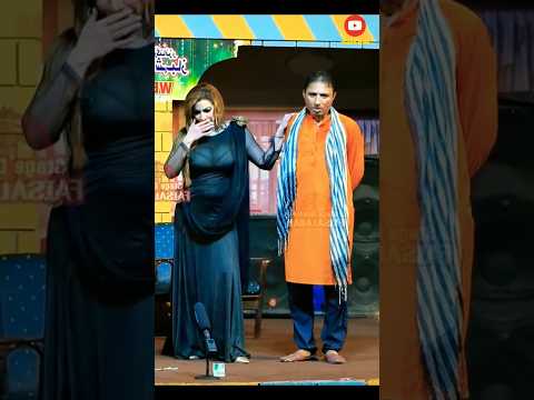 stage drama punjabi - Saima Khan With Rashid kamal - Falak Shair - New Best Punjabi Stage Drama Clip