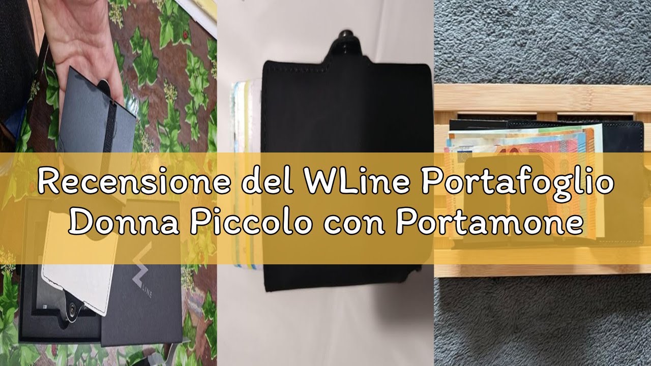 Recensione del WLine Portafoglio Donna Piccolo con Portamonete Rfid Compatto ed Elegante - Porta Car
