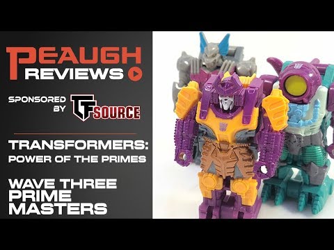 Video Review: Transformers: Power of the Primes - PRIME MASTERS WAVE THREE