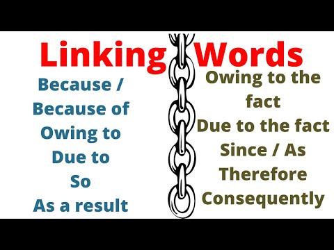Linking Words Part 1 English Urdu Series