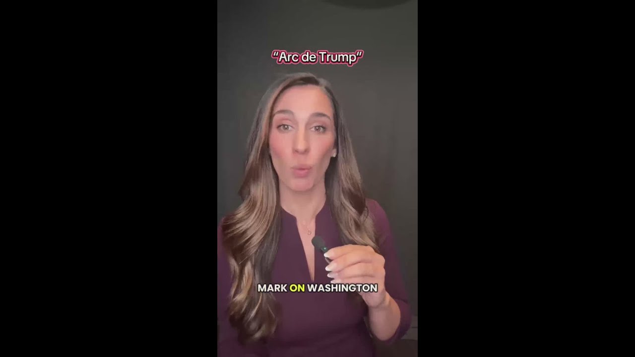 President Trump unveils a new plan for “Arc de Trump”