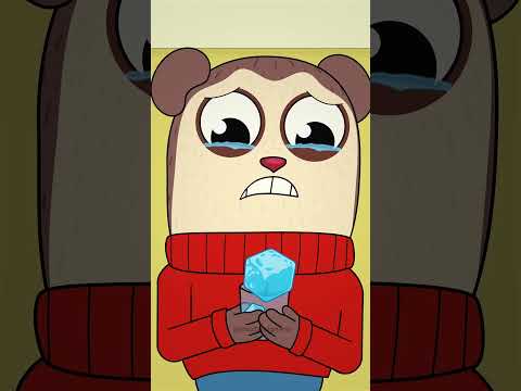 When You Drop An Ice Cube on The Floor ๐ (Animation meme) #shorts