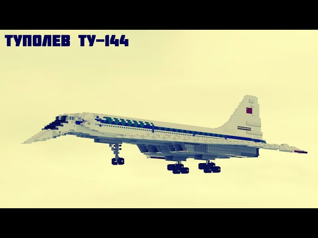 Tupolev Tu-144 | Full Interior | Download Minecraft Map