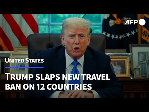 Trump says he's signing travel ban on several countries | AFP
