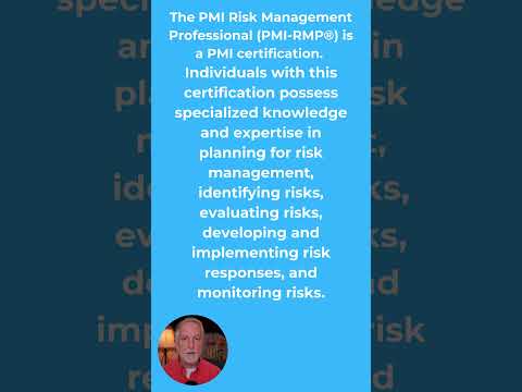 What is the PMI-RMP?