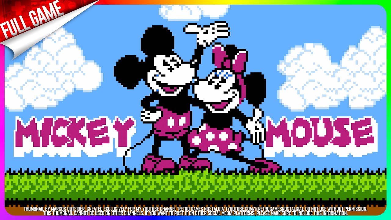 Mickey Mousecapade (NES - US) Longplay