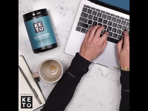 Supercharge With Perfect Keto MCT Oil Powder! (Glitch)