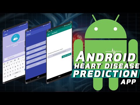 Heart Disease Prediction using Random Forest | Android App Project