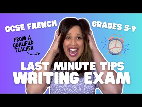 GCSE FRENCH WRITING HOW TO GET FULL MARKS Revision Tips (2025 Exams)