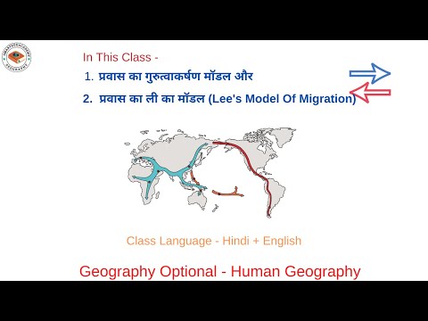 Migration - Gravity model and Lee's model in Hindi optional geography ...