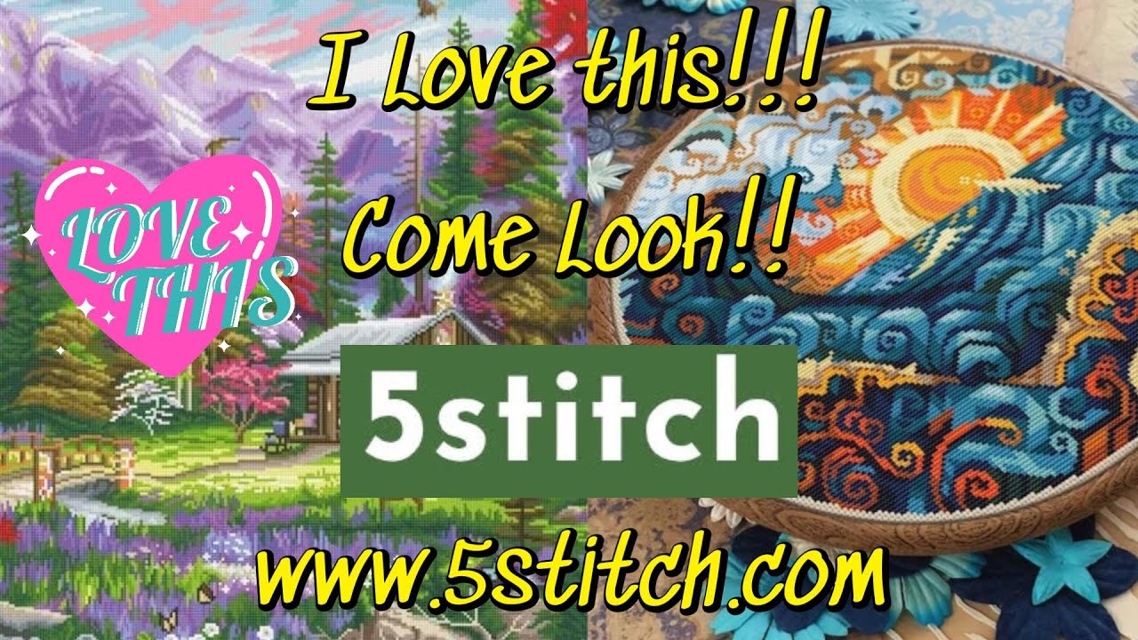 5Stitch Unboxing!! #5stitch #stampedcrossstitch #pointdecroix #flosstube  #embroidery #unboxing