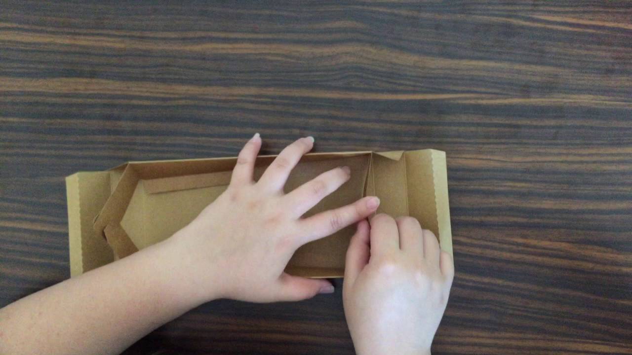 Kraft Lid-Base Box Tutorial