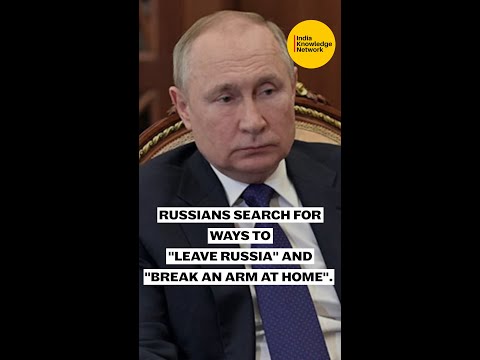Russians Search for ways to "Leave Russia" and "Break an Arm at Home" | IKN Dailies #Shorts