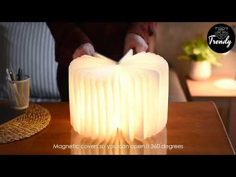 Unboxing and Review of LED Book Lamp Amazon ||Folding Book Reading Light Re-Chargeable II Trendy MBD