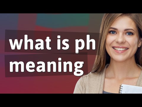 Ph | meaning of Ph
