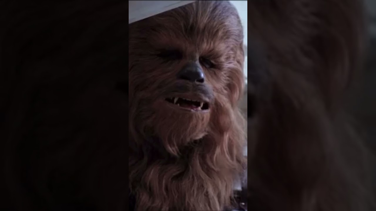#starwars chewbacca laughing #leia #chewbacca