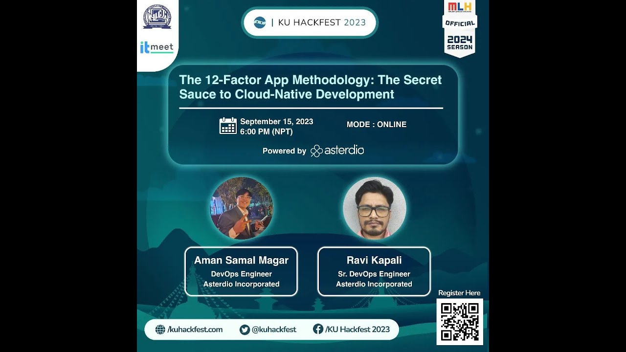 12-Factor App Methodology: The Secret Sauce to Cloud Native Development | KU HackFest 2023