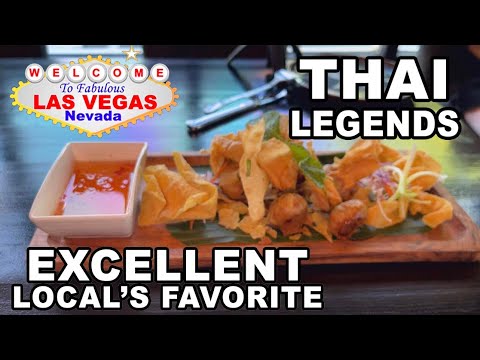 Excellent Panang Curry at "Thai Legends". A Local's Favorite! Near Lake Sahara, Las Vegas.