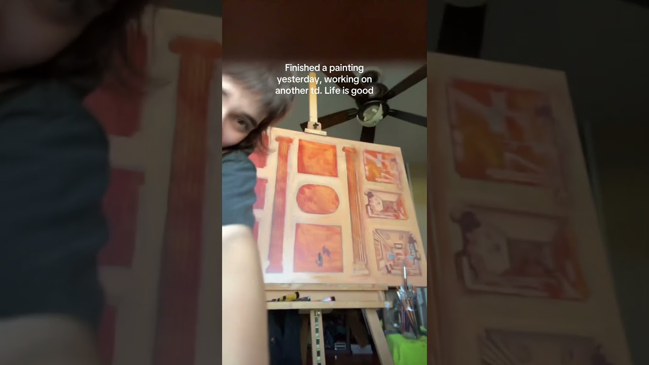 Who needs sleep fr #shorts #art #artist #painting #artistsofinstagram #artists