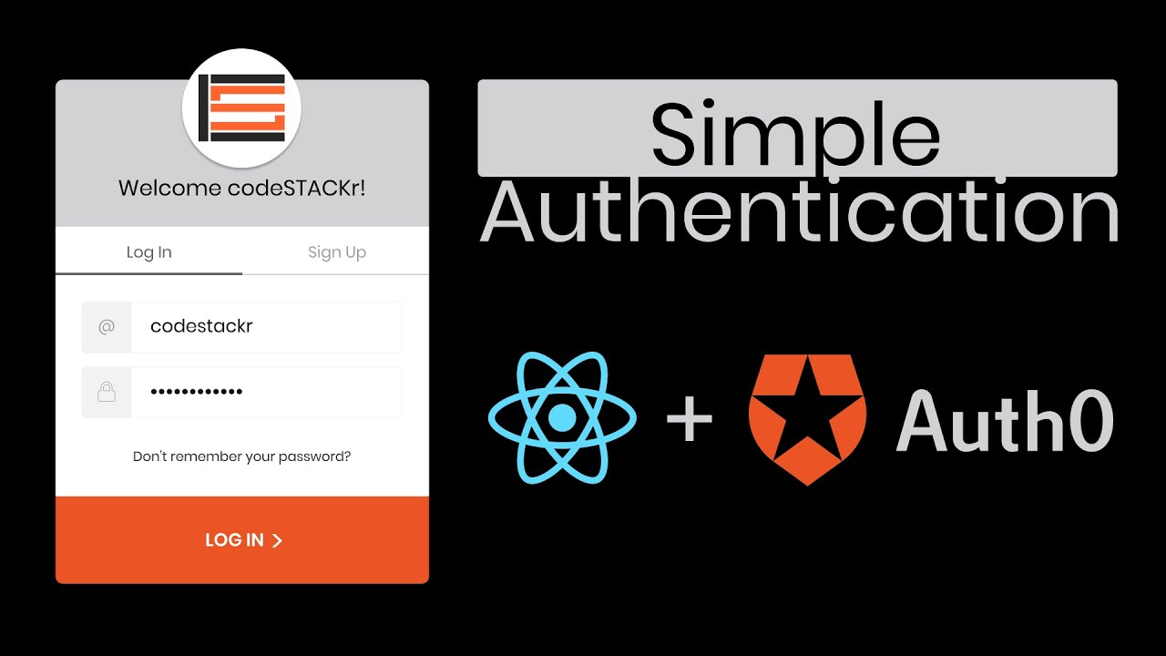 Simple React.js User Login Authentication | Auth0