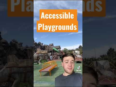 Accessible Playgrounds! Have you ever been to one? #accessibility #stgeorgeutah #shorts