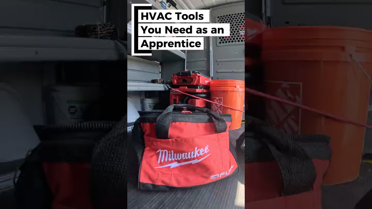 HVAC tools you will need as an apprentice 🛠️