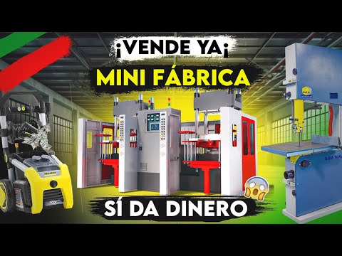 25 MÁQUINAS ECONÓMICAS para Ganar dinero y Ideas de negocio 2025