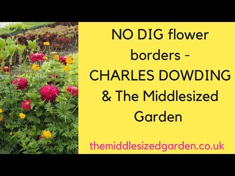 'No dig' flower borders - Charles Dowding tips