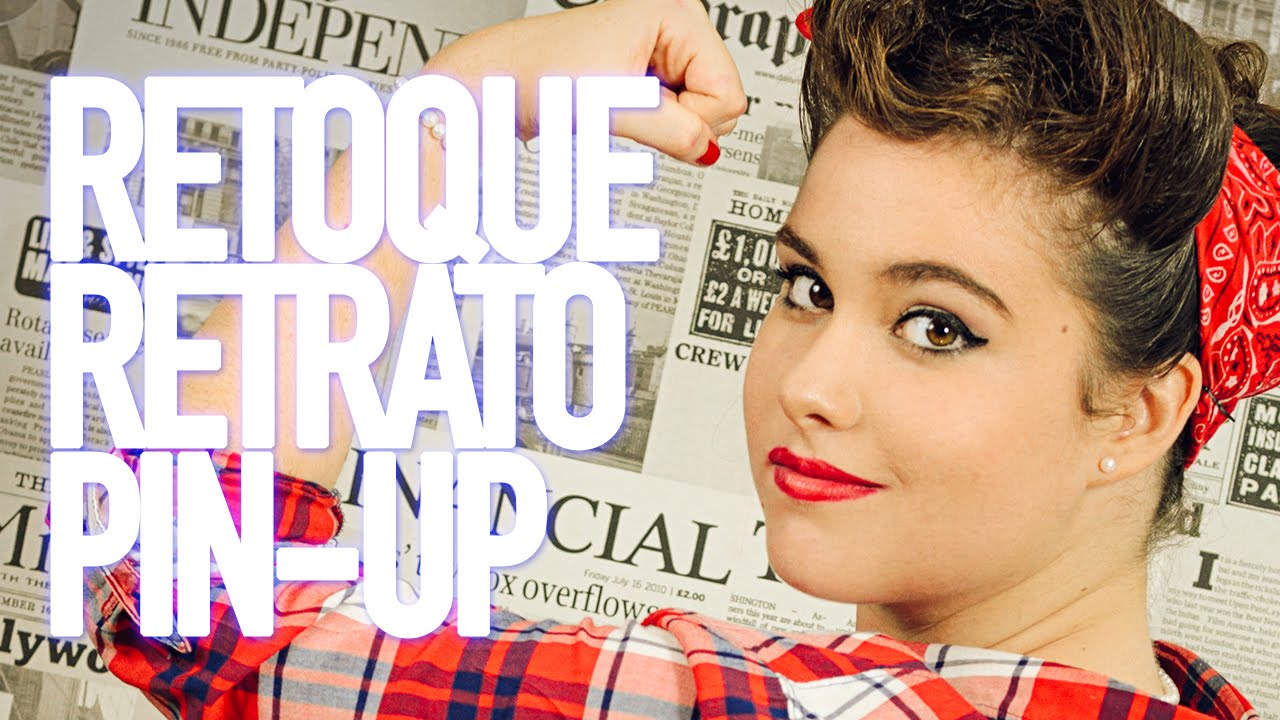 Retoque Retrato - Pin-up