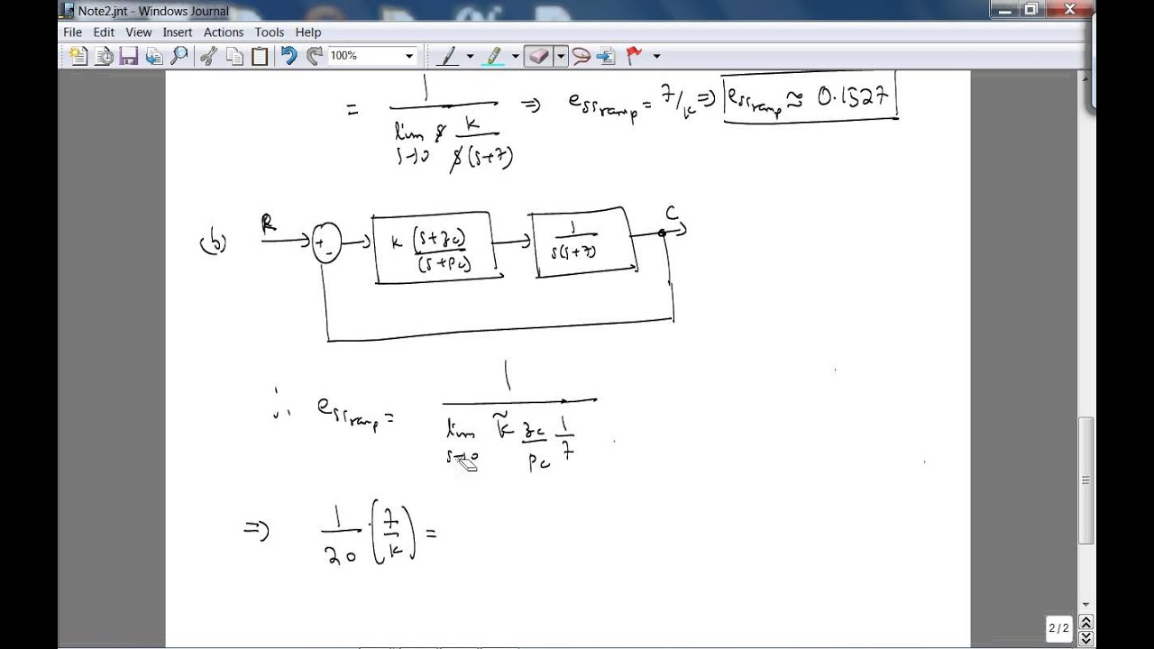 ee3720 Winter 2013-2014 week 8 Lecture 2 - Lag compensator