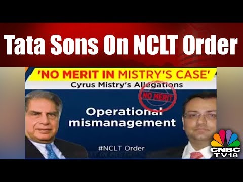 NCLT Dismiss Mistery's Plea | Tata Sons On NCLT Order | #TataVsMistry | After The Bell | CNBC TV18