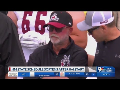 NMSU schedule set to flip after 0-4 start
