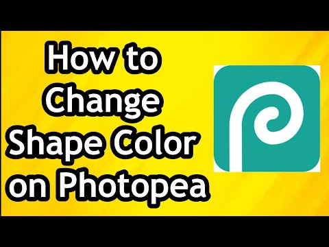 How to Change Shape Color on Photopea