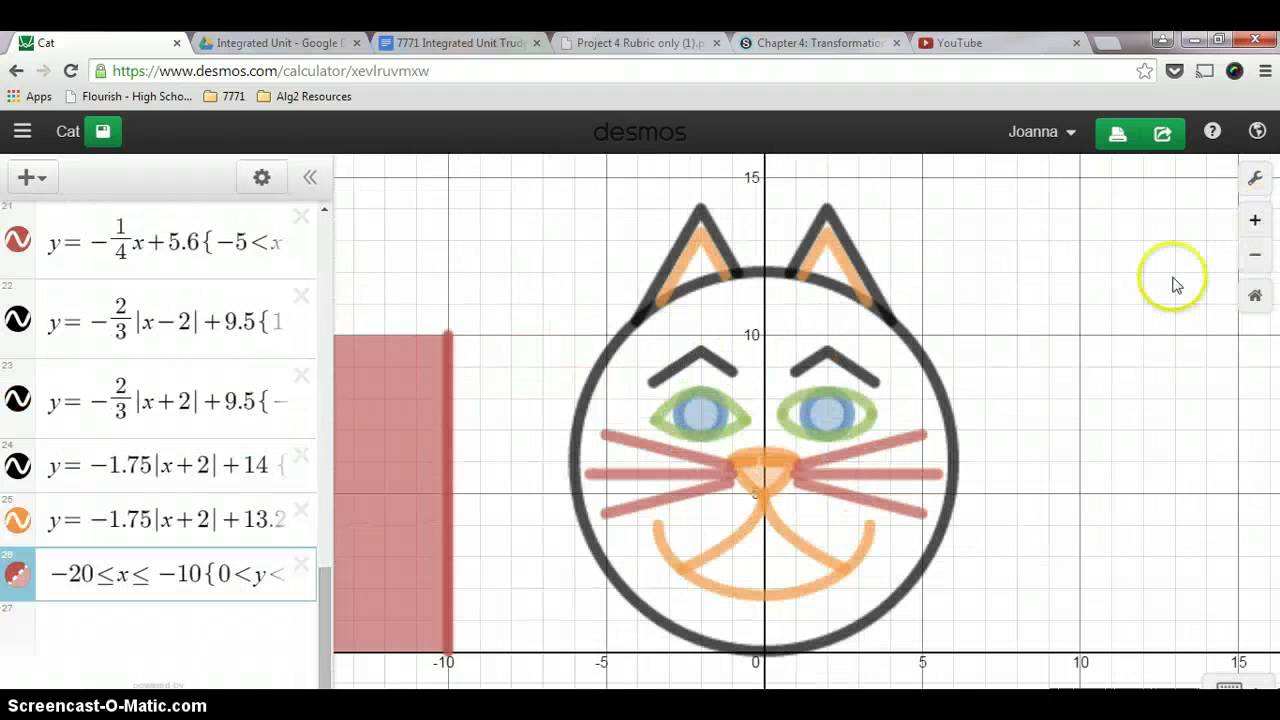 Desmos Project - Advanced Features