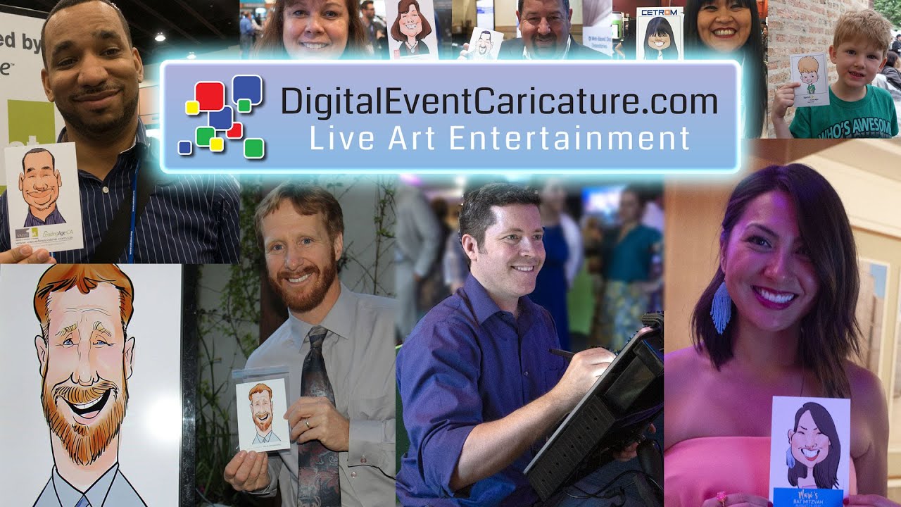 Digital Event Caricature Overview