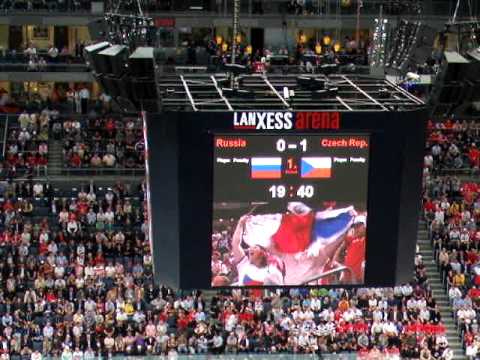 MS 2010 Hokej Česko - Rusko live z Kolína nad Rýnem! 1.díl