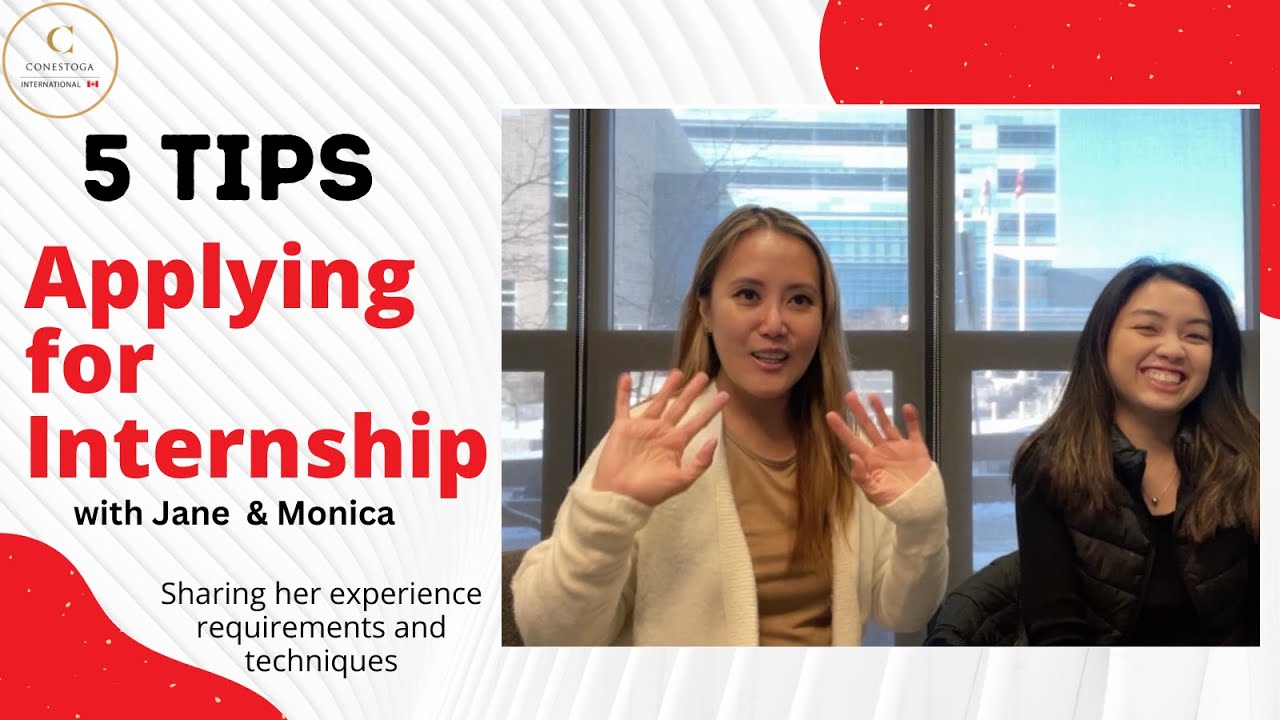 5 Tips for Applying for an Internship