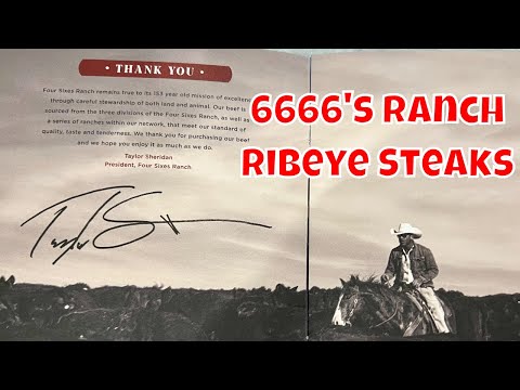 6666's Ranch Beef Review of Prime and Choice Ribeyes Traditional Sear