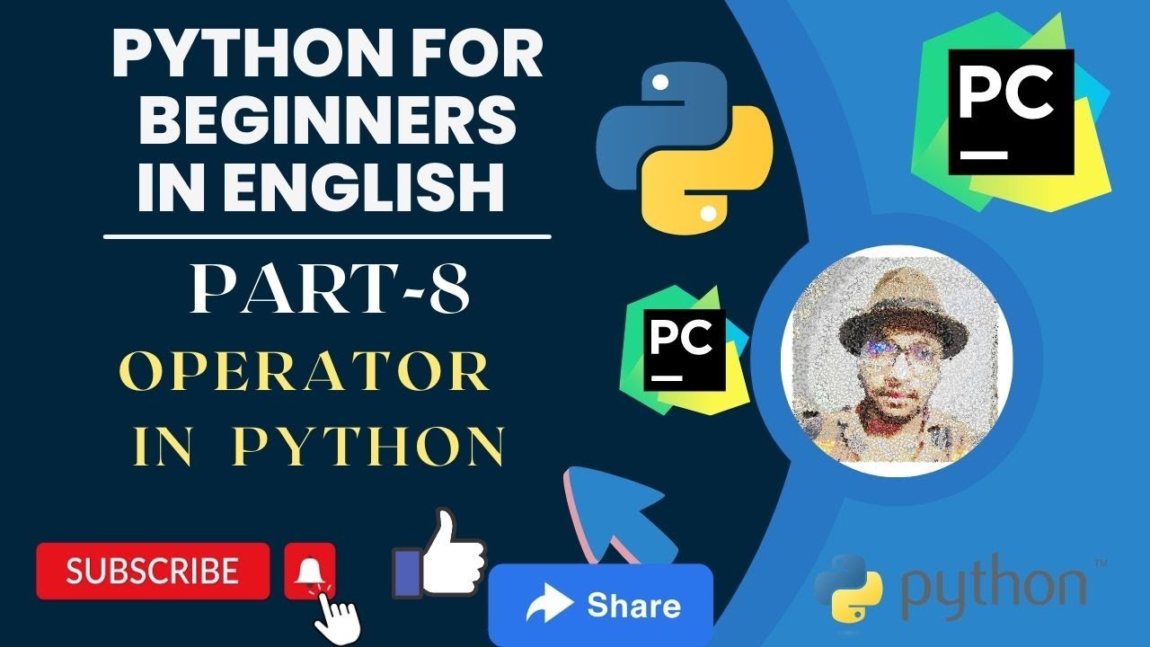 Operator in python by @hatcoder | python tutorial