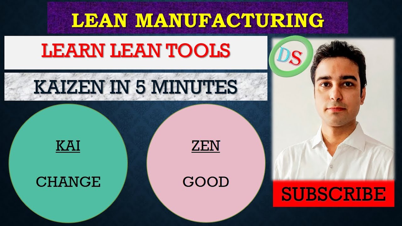 Learn Kaizen in 5 minutes | Lean Tool 3 | Lean Manufacturing