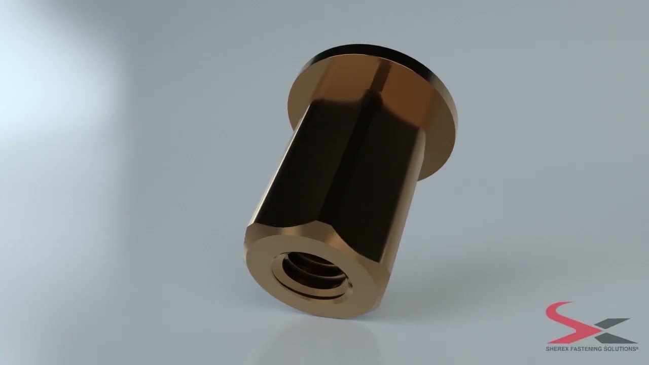 Sherex Full Hex Rivet Nut Installation Video