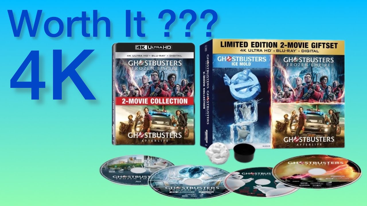 Ghostbusters Two Movie 4k Gift Set Review - Is Afterlife Worth The Buy?