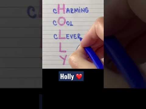 Meaning of the name HOLLY #meaning #name #holly