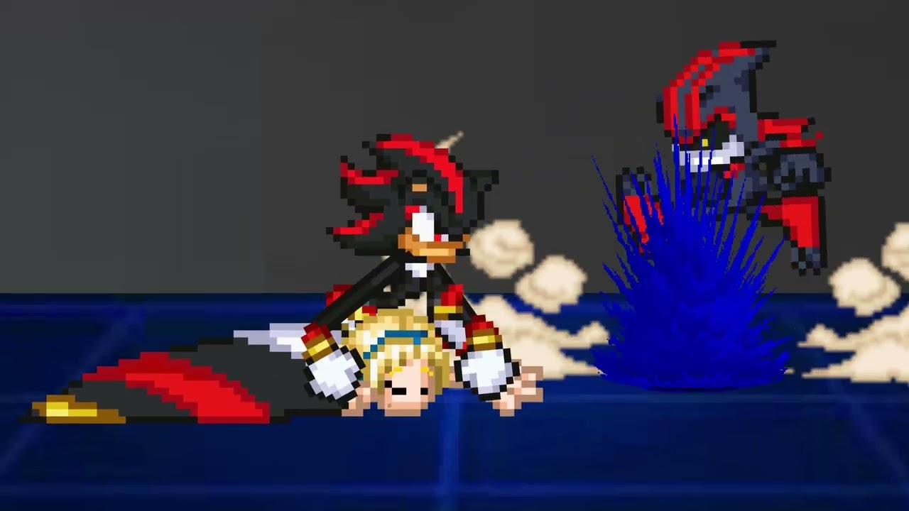Shadow Vs Abyssus & Eclipse [ Speed Sprite Animation ]