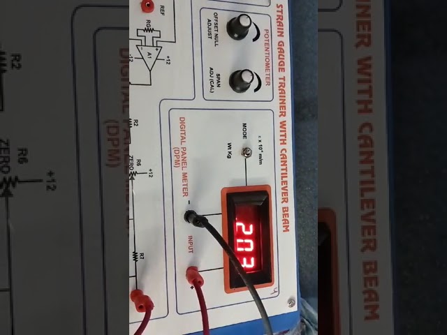 Instrumentation Lab - LVDT Trainer Kit Manufacturer from Ambala