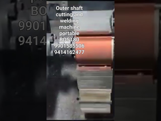 Outer Shaft Cutting Machine - Portable OUTER Shaft CUTTING Machine ...