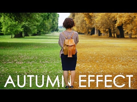 Autumn Color Effect - Photoshop tutorial + Action - Change Leaves & Trees Color in Photoshop