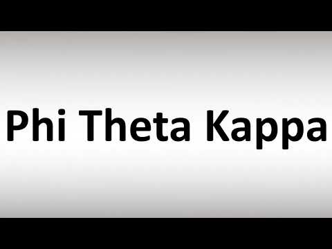 How to Pronounce Phi Theta Kappa