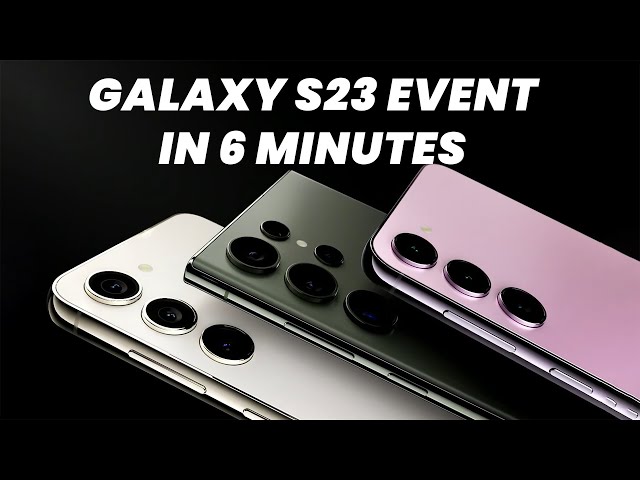 Here is everything new with the Samsung Galaxy S23 series camera ...